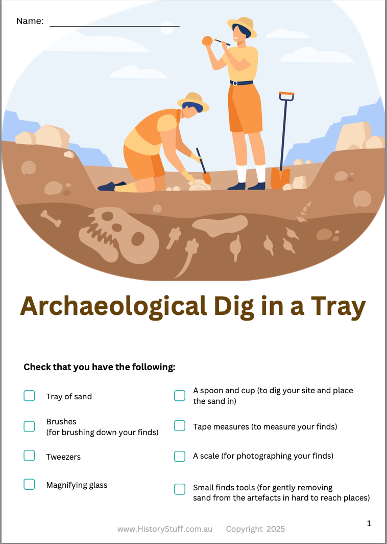 Upgrade of Dig Kit Mini Worksheets – Aphrodite Publications