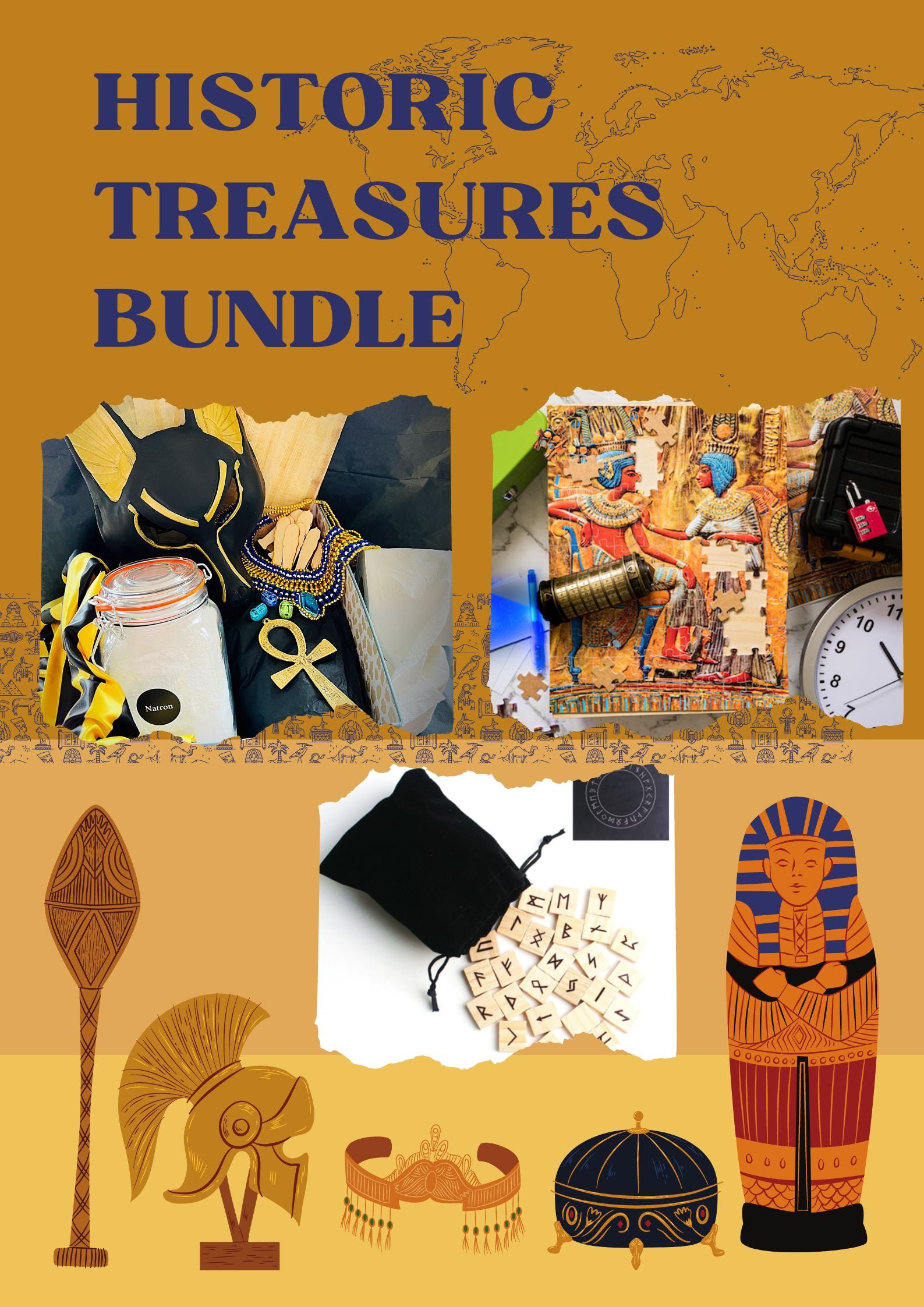 Historic Treasures Bundle- Back Order – Aphrodite Publications